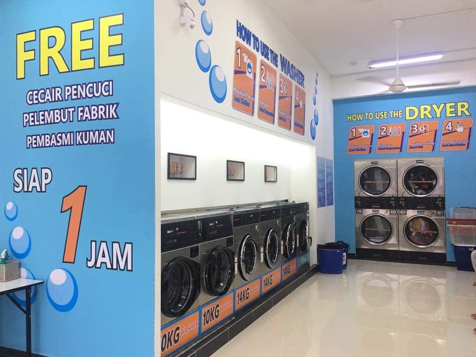 Wanita kongsi sebab dobi layan diri bagi sabun percuma, jangan suka ...