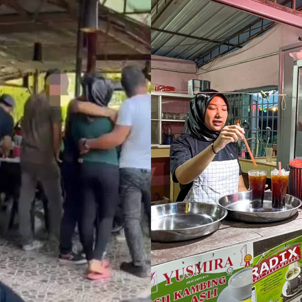 Akak jual air buah dah insaf, sekarang duduk dekat dapur je Akak jual air buah dah insaf, sekarang duduk dekat dapur je