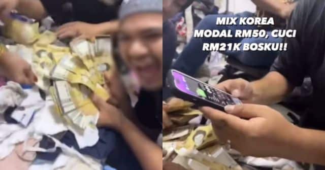 Siapa sangka dengan modal RM50 beli guni bundle Korea, brader ini temui ...