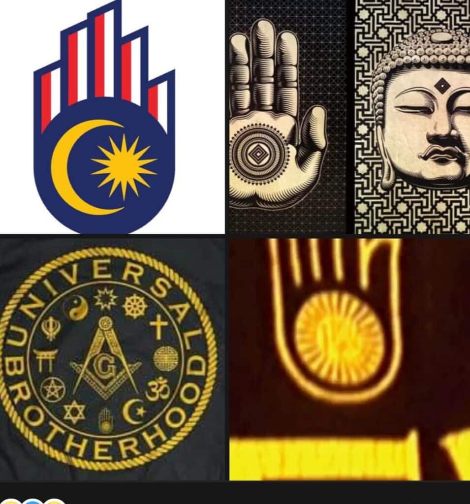 Samakan logo MADANI dengan Freemason, 'walaun' kena sekolah dengan abang ni
