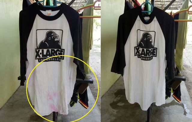 Sayang baju putih kena tompok warna, rupanya ada tips mudah nak ...