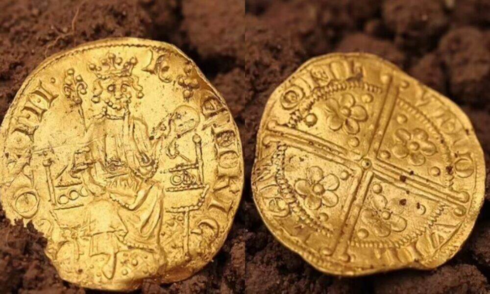 Lelaki automatik jutawan selepas terpijak syiling emas berusia lebih ...