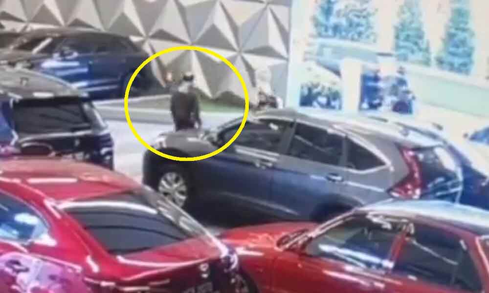 CCTV tunjuk Faisal Halim disimbah asid tersebar