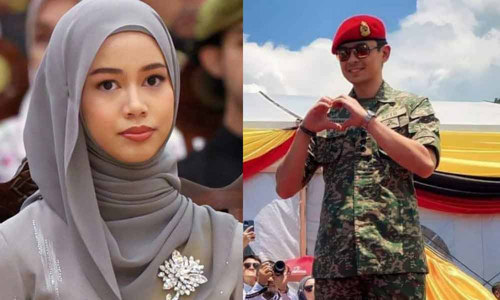 Tengku Hassanal dan Puteri Ameerah sesuai sangat